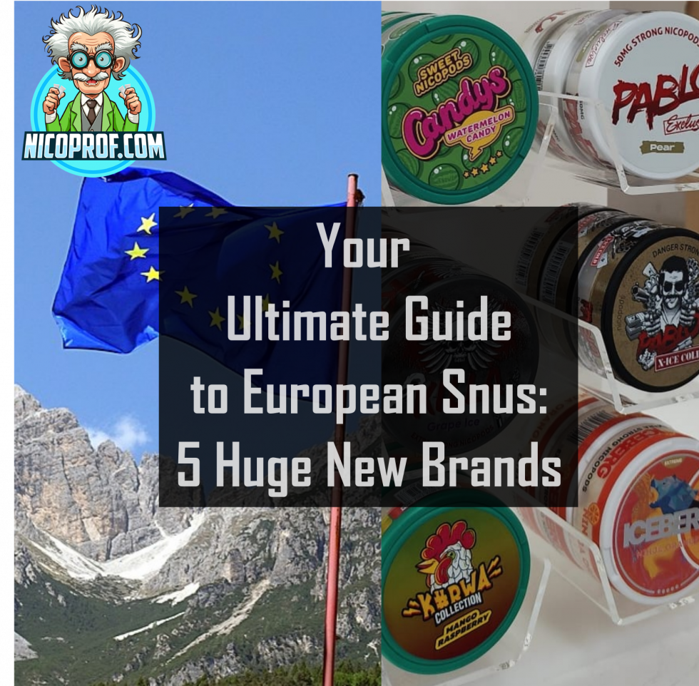 Your Ultimate Guide to European Snus: 5 Huge New Brands - NICOPROF
